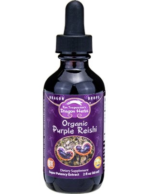 Dragon Herbs Organic Purple Reishi Drops – Natural Zing