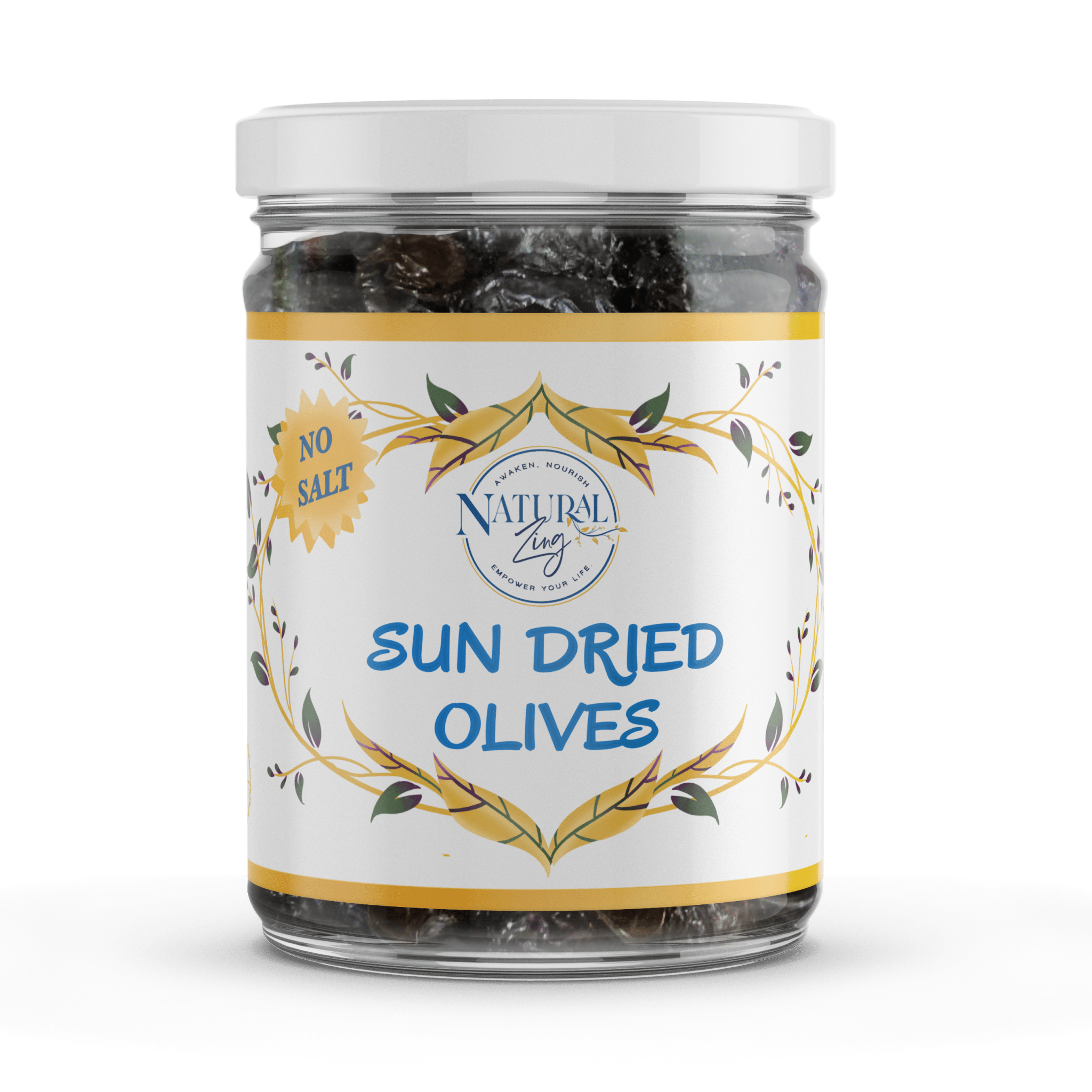 Organic Sun-Dried Peruvian Botija Olives | No salt added | Low Sodium ...